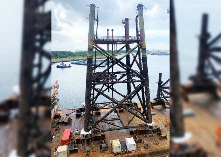 2023: THREE SOUTHERN NORTH SEA PLATFORMS - Cutting Underwater ...