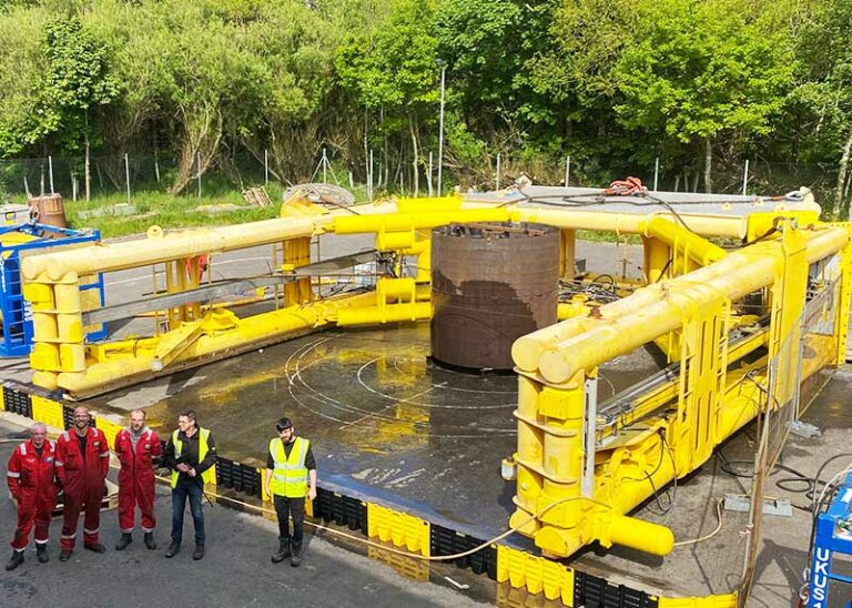 TRIAL OF 8M DIAMOND WIRE CUTTING MACHINE - Cutting Underwater ...